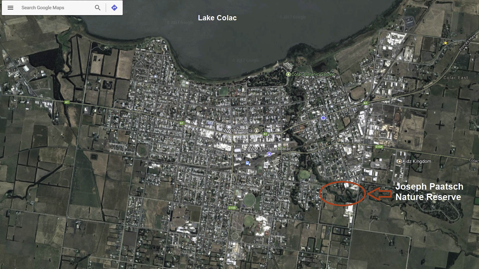 Joseph Paastch Nature Reserve – Colac Birder